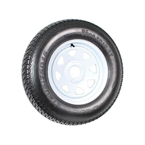 Redneck Trailer Supplies St20575D15 Lrc SbBias Tire 15X6 655 White ...