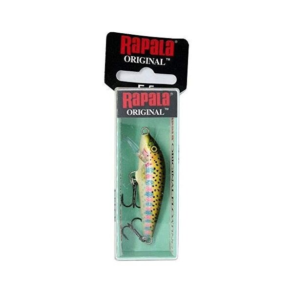 Rapala Original Floating Lure 2, 116 Oz, Rainbow Trout, Floating F05RT ...