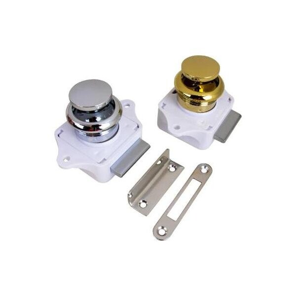 Sea Dog Marine Push Button Rim Latch SeaDog Line 224314 224314-1 | Zoro