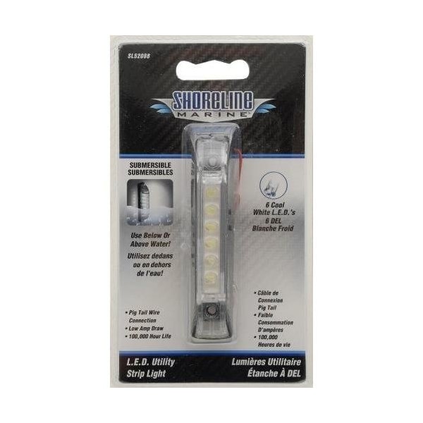 Shoreline Marine Led Utility Strip Light White SL52088 | Zoro