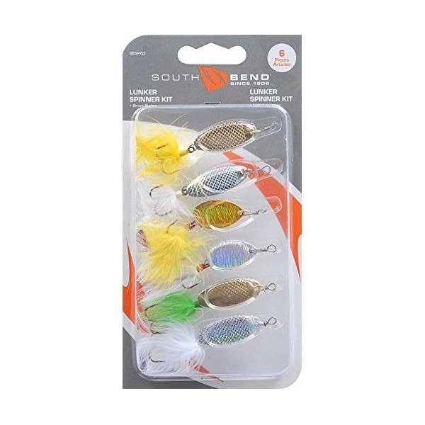 South Bend Fishing Lunker Spinner Assortment 3 6PK SBSPIN3 | Zoro