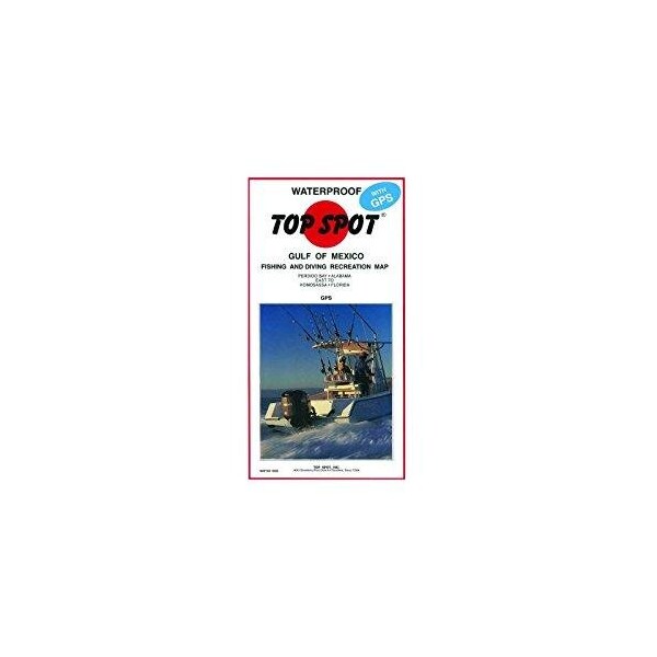 Top Spot Map Gulf Of Mexico Offshore Perdido BayHomosassa Fl N228 | Zoro