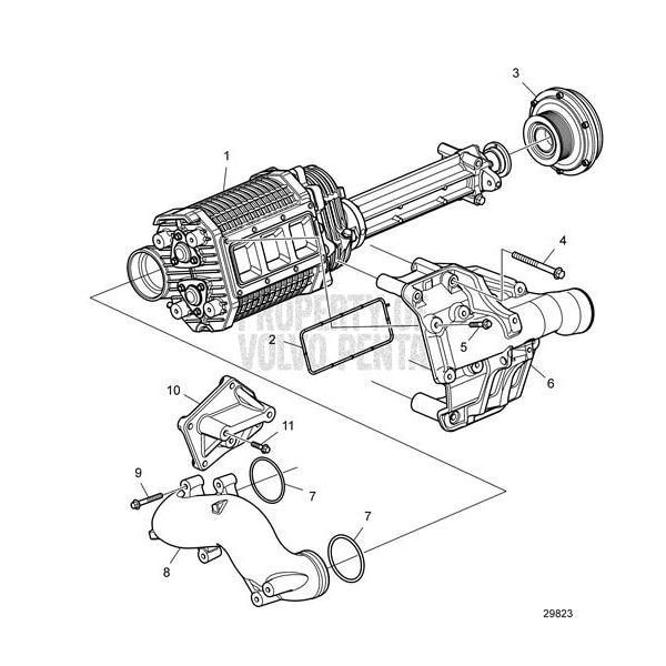 Volvo Penta Strainer V2 21954674 | Zoro