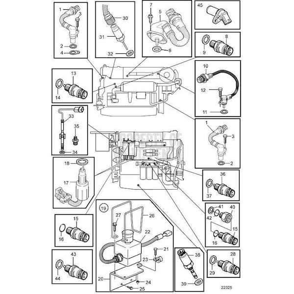 Volvo Penta Emergency StopV2 3588180 | Zoro