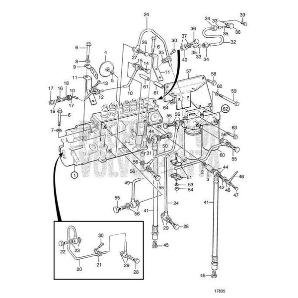 Volvo Penta Injection PumpV2 Has Core 3803767 | Zoro