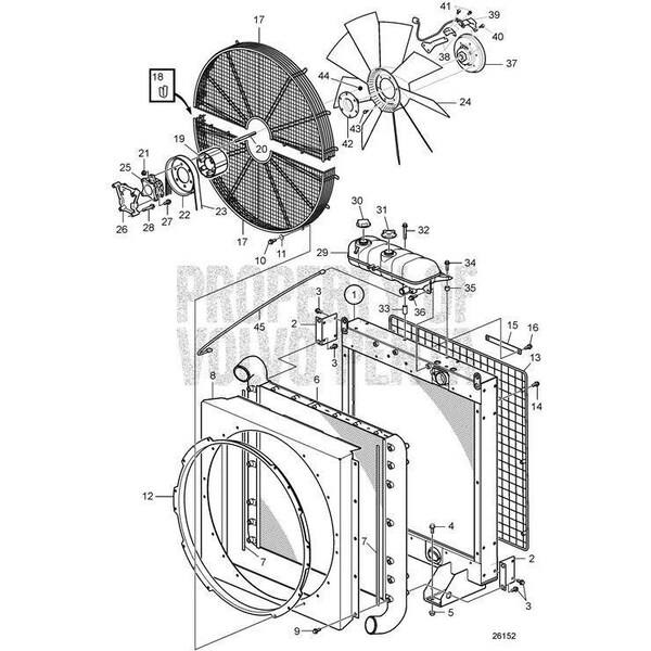 Volvo Penta Charge Air Cooler 40005102 | Zoro