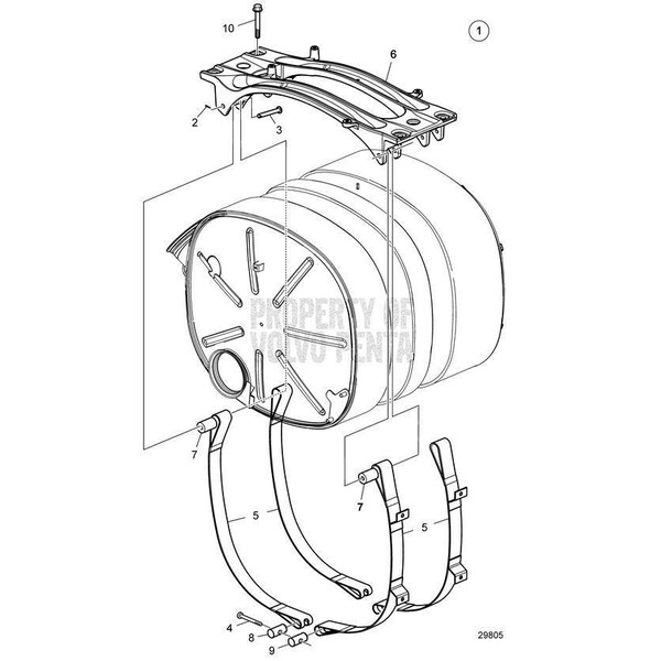 Volvo Penta Clevis PinV2 996549 | Zoro
