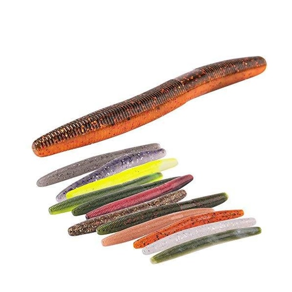 Yamamoto Senko Worm 5, Watermelon, 10PK YAM-9-10-042 | Zoro