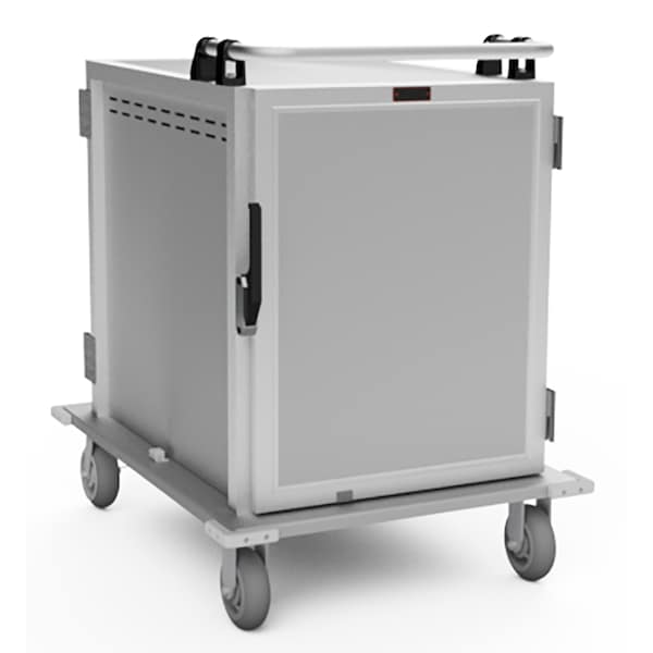 Lockwood Manufacturing Aluminum Meal Tray Delivery Cabinet With Solid ...
