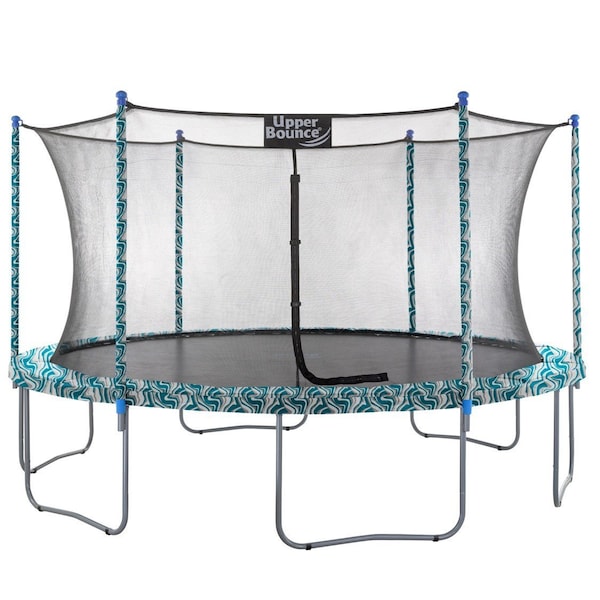 Machrus Machrus Upper Bounce 16 FT Round Trampoline Set with Safety ...