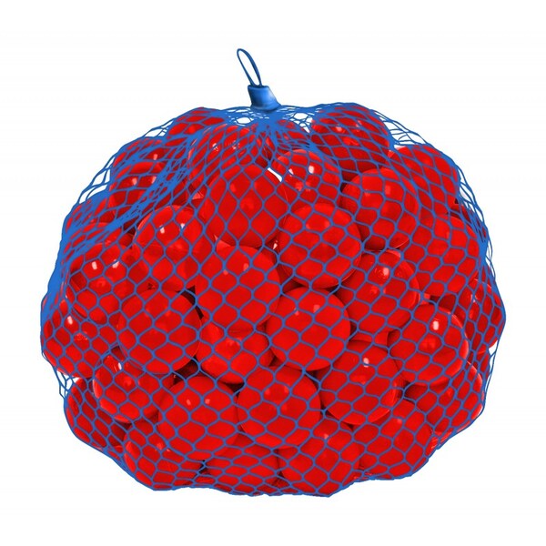Upperbounce Crush Proof Plastic Trampoline Pit Balls 100 Pack - Red UP ...
