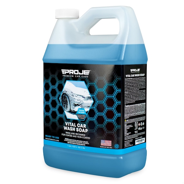 Proje Premium Car Care Vital Car Wash Soap 1 Gallon 10010 | Zoro