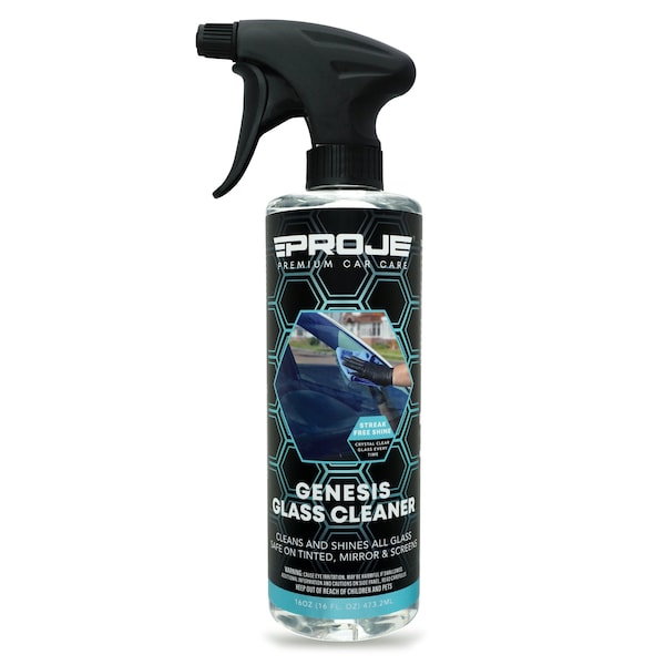 Proje Premium Car Care Glass Cleaner 16oz - Safe on Tinted and Non ...