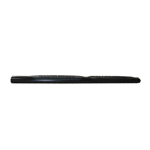 Trailfx With Step Pads, 4" Oval Straight, Powder Coated, Black, Mild ...