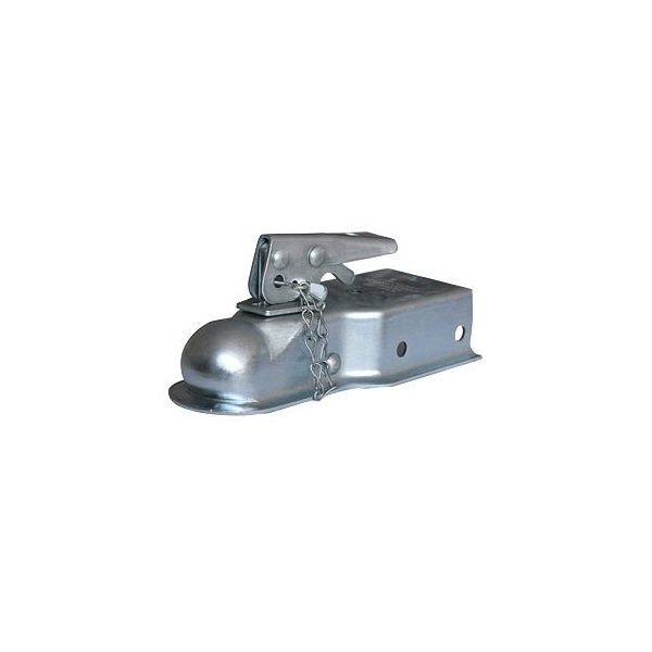 Husky Towing 87072; Straight Trailer Coupler; 3 Inch Channel Mount; 1-7 ...