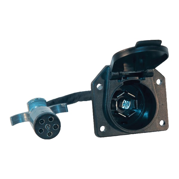 Husky Towing TRAILER CONNECTOR, WIRING ADPTR 6-P AG-7-PIN 30693 | Zoro