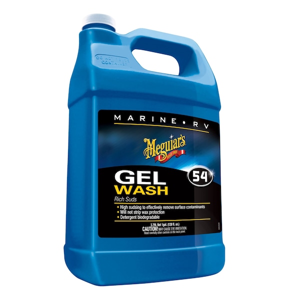 Meguiars Gel, 1 Gallon Jug, Removes Boat Scum/ Dirt/ Salt Spray/ Grime ...