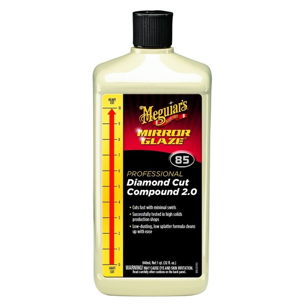 Meguiars Removes Light Swirls and Adds Gloss Clarity, Diamond Cut ...