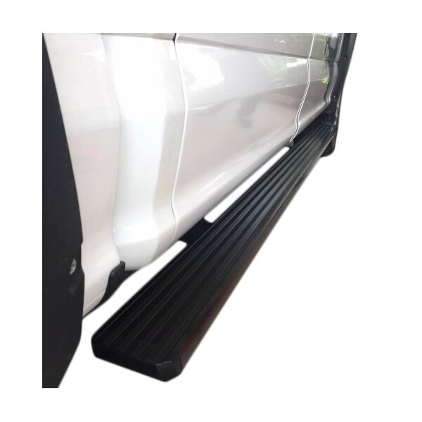 Trailfx RUNNING BOARDS Black Textured Powder Coated Steel Unlighted ...