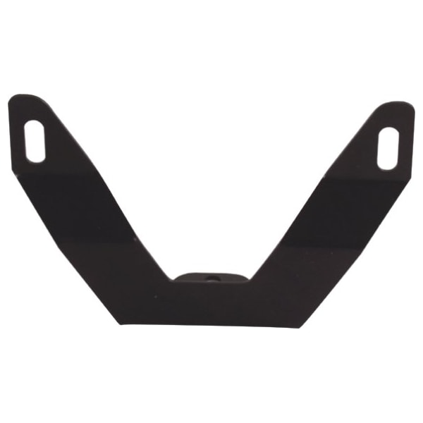 Trailfx 1399125XX3; License Plate Bracket; Black Powder Coated Steel ...