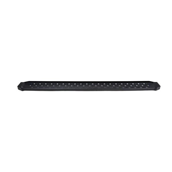 Trailfx RBW10B; Running Board; Powder Coated Black Steel Unlighted ...