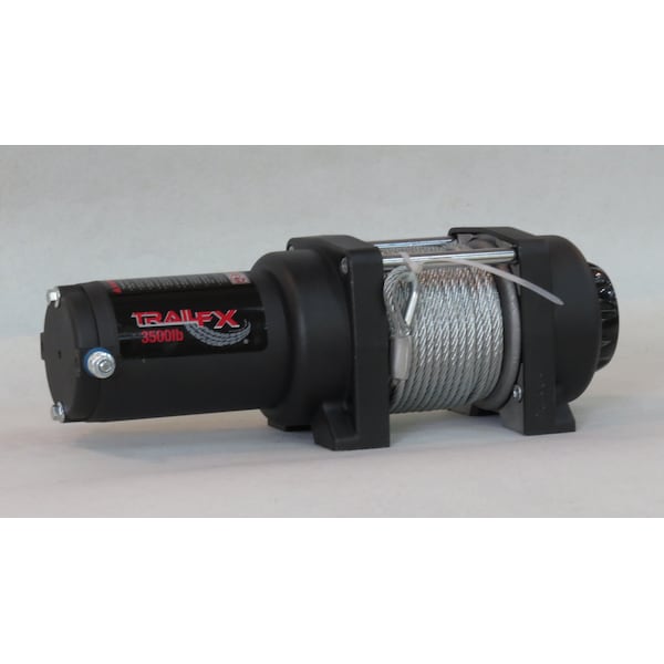 Trailfx W35B; Winch; ATV/UTV Mounted Recovery WIn 250 Amp Electric 3500 ...