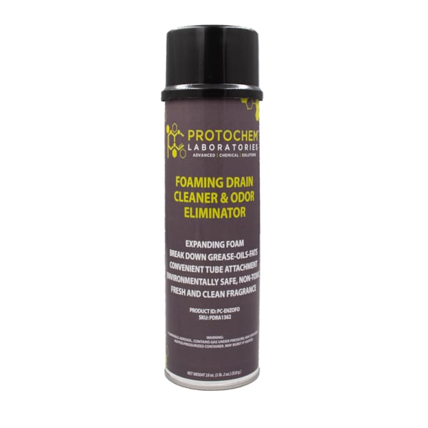 Protochem Laboratories Fresh Scent Foaming Enzyme Drain Cleaner And ...