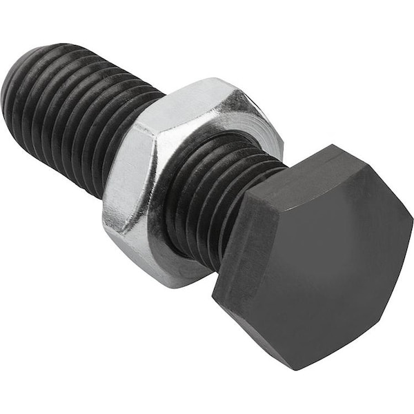 Kipp M8-1.25 x 65 mm Hex Machine Screw, Zinc Plated Steel K1200.20865 ...