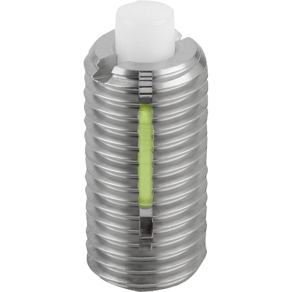 Kipp Spring Plunger Standard Spring Force D=M16 L=32 Stainless Steel ...