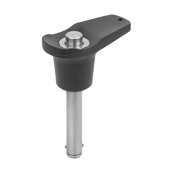 Kipp Ball Lock Pins with L-grip, self-locking, precipitation hardened ...