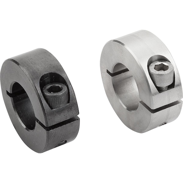Kipp Locking Ring Split, Form:A, D1=8, D2=18, B=9, Steel K0611.00801 | Zoro