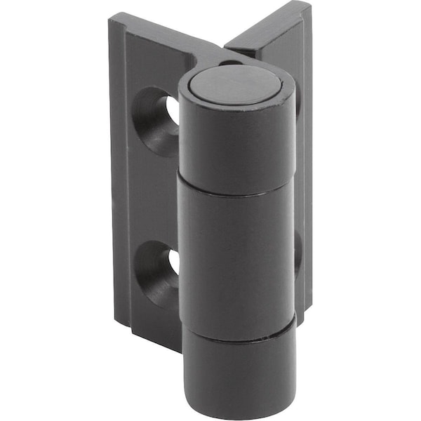 Kipp Spring Hinge Spring Open A=35, B=30, Aluminum Black Anodized K1178 ...