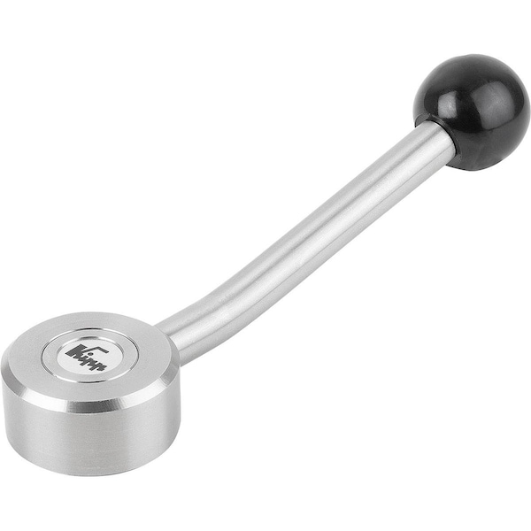 Kipp Tension Lever Flat Size-3 M16, A-145, Form-15Deg Stainless Steel 1 ...