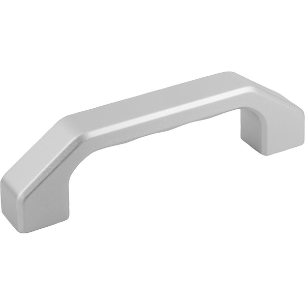 Kipp Pull Handle A=140, L=170, H=45, Form:A, Aluminum Natural Anodized ...