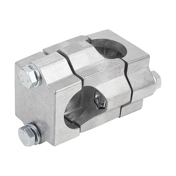 Kipp Tube clamps cross aluminum K0472.524040 | Zoro