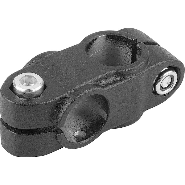 Kipp Tube Clamp 4-Way Flat For Linear Actuator, A=50, Type=50, Aluminum ...