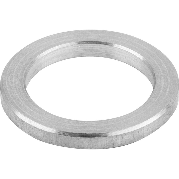 Kipp Round Spacer, Bright Stainless Steel, 6 mm Overall Lg, 10 mm ...