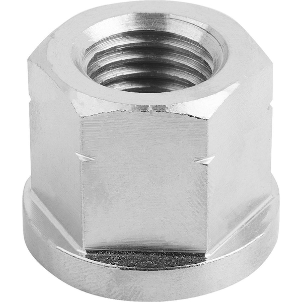 Kipp Lock Nut, M8, Stainless Steel, Not Graded, Bright, 16 mm Ht K0701 ...