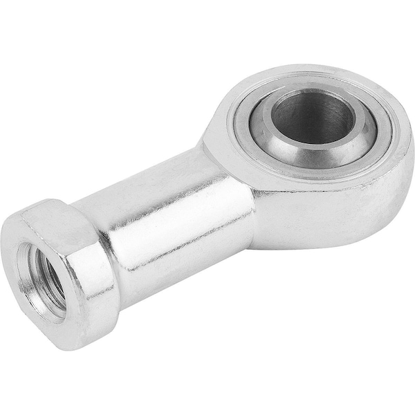 Kipp Rod End, Steel, Zinc Plated, M20 Thrd Sz, 33 mm Thrd Lg, 102 mm ...