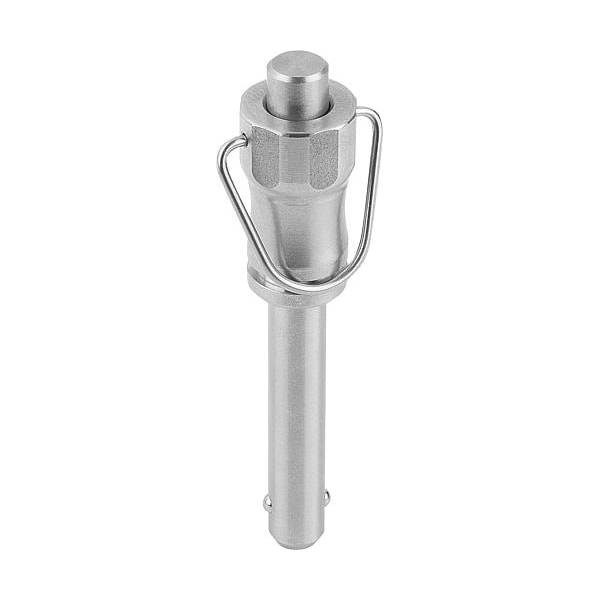 Kipp Ball lock pins stainless steel self-locking, style B K0790 ...