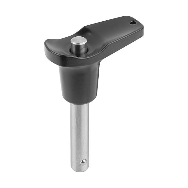Kipp Ball lock pin, cast zinc handle K0793.102605010 | Zoro