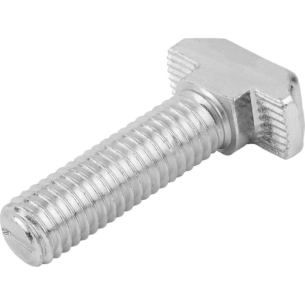 Kipp Camrail Bolt, M8 Thrd Sz, 40 mm L, Hammer-Head Head, Steel, Zinc ...