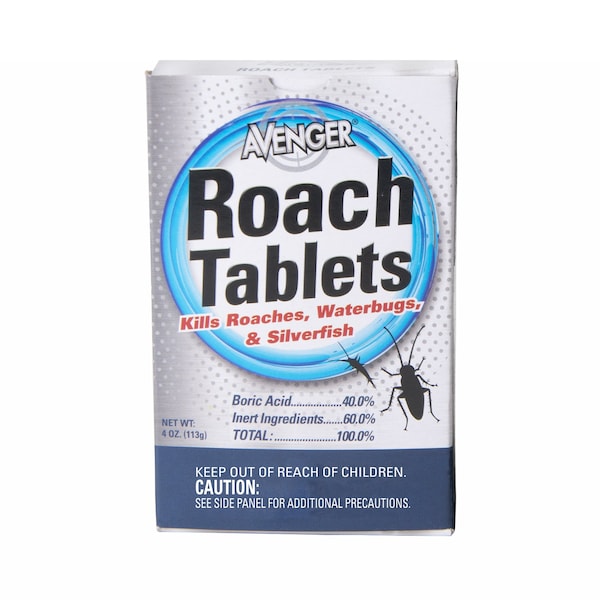 Avenger ROACH TABLETS 4 OZ 2PK AVGR-RCTAB4ZB-01EC | Zoro