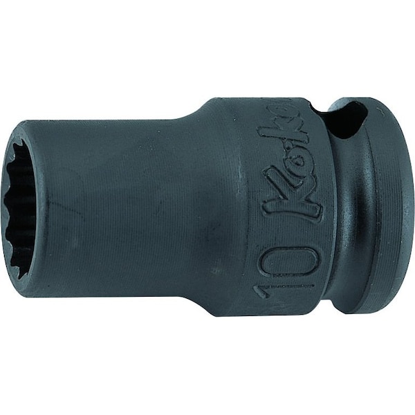 Ko-Ken Socket 6mm 12 Point 32mm Thin walled 3/8 Sq. Drive 13406M-6 | Zoro