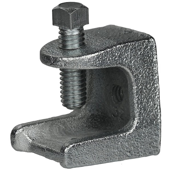 Dottie Clamp, Threaded Rod Use, 1/2 in, Malleable Iron, Zinc Plated ...