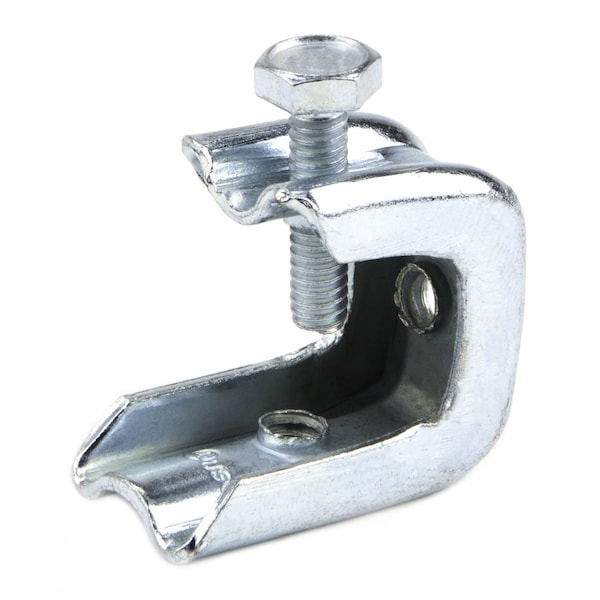 Dottie Clamp, Threaded Rod Use, 3/8 in, Steel, Zinc Plated BK38 | Zoro
