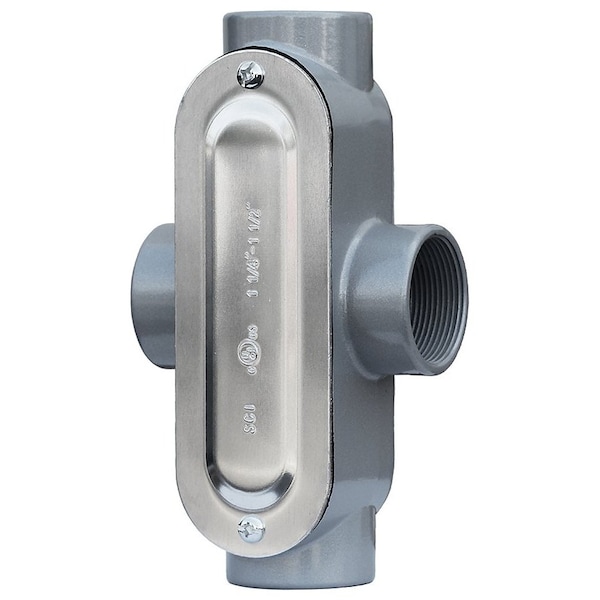 Dottie L.H. Dottie 1'' X Threaded Conduit Body w/ Cover & Gasket, 5PK ...