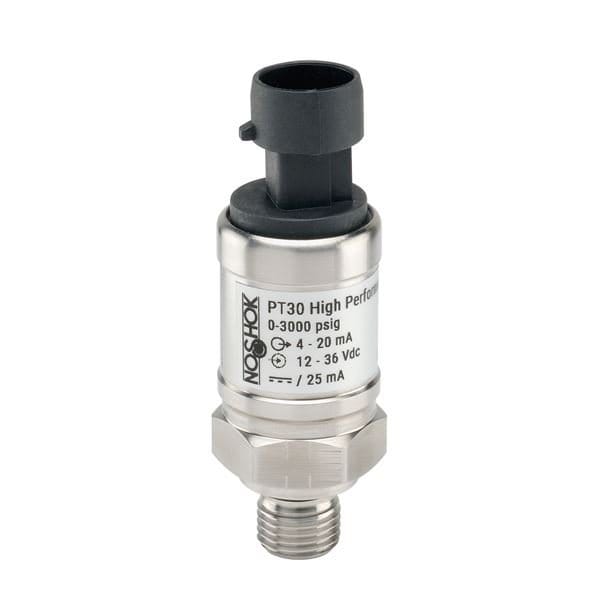Noshok Pressure Transmitter, 0-3000 psi gauge, +/-0.25% of span, 0.5 ...