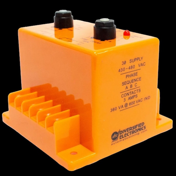 Atc Diversified Electronics Phase Monitor W Adjustable Restart Delay ...