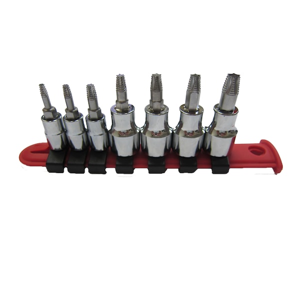 Toolsol Torx Extractor Bits (7pcs Set) For Damaged Fasteners 1010827 | Zoro